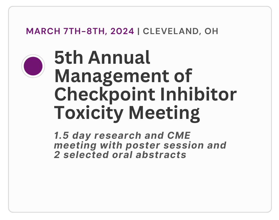 The Immune Related Adverse Events (irAE) Consortium - GHLF.org